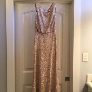 SORELLA VITA | Dresses | Sorella Vita Size 8 Rose Gold Dress | Poshmark